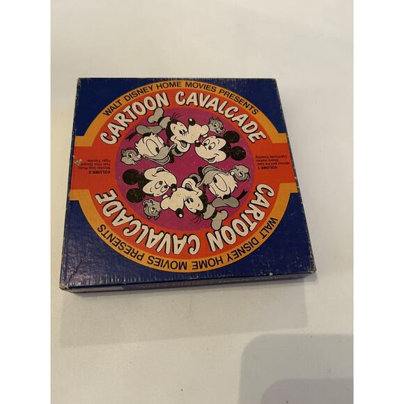 Other | Walt Disney Cartoon Cavalcade Super 8 Mm 2 Reels Home Movies 6 ...